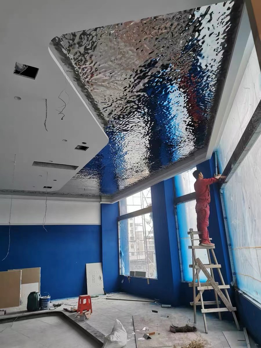How to Set Up a Water Ripple Stainless Steel Ceiling