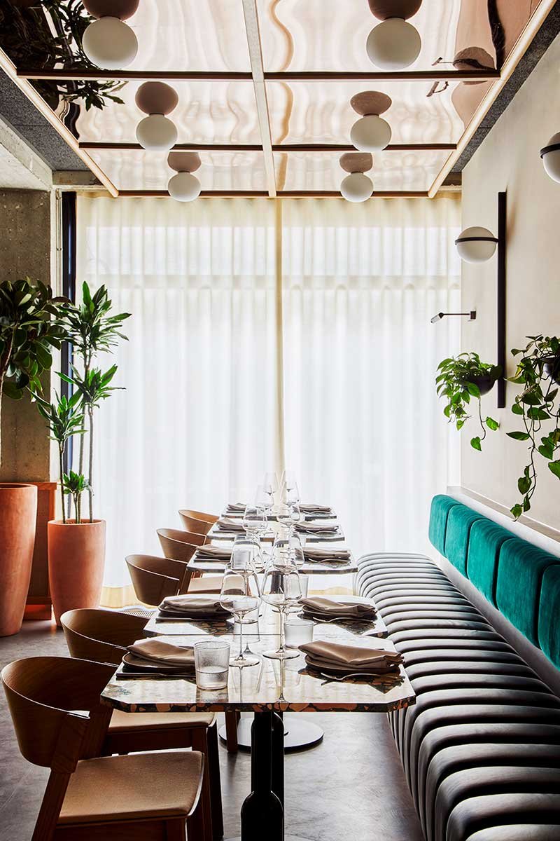 Mural Farmhouse Restaurant, Munich | JYF-Metal